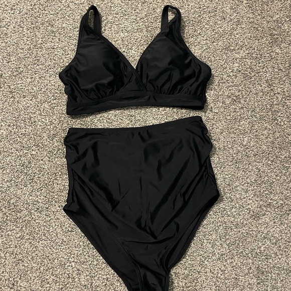 Amazon | Swim | Amazon Black Bikini Set | Poshmark